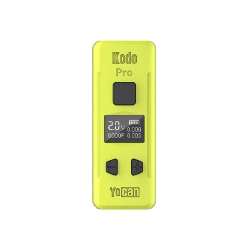 YOCAN (Yellow) KODO PRO BOX MOD 510 Battery - T Cannabis ...