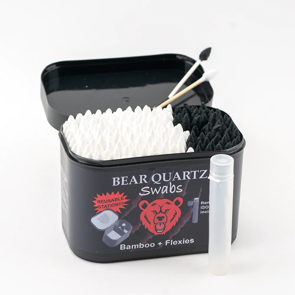 Bear Quartz| Swabs Kit Re-usable cleaning station - Trugr...