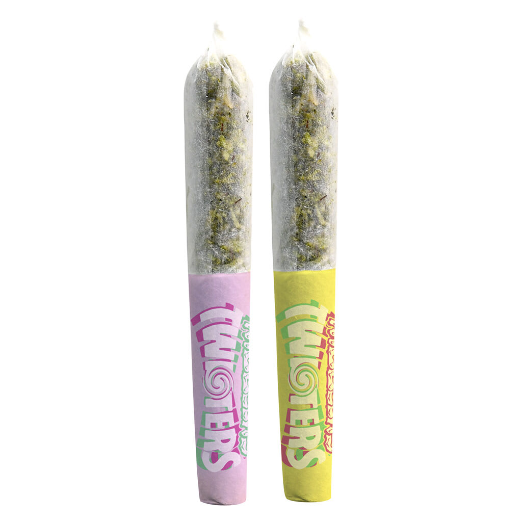 TWISTERS-TROPICOCO & WATERMELON INFUSED PRE-ROLLS - 2x0.5...