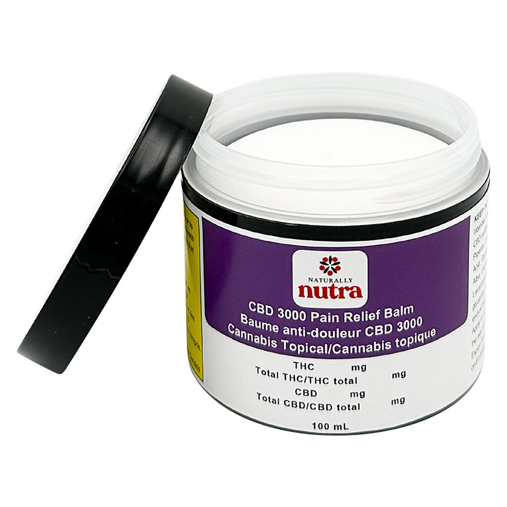 CBD 3000 RELIEF BALM | Naturally Nutra - 1 x 100ml | Ease...