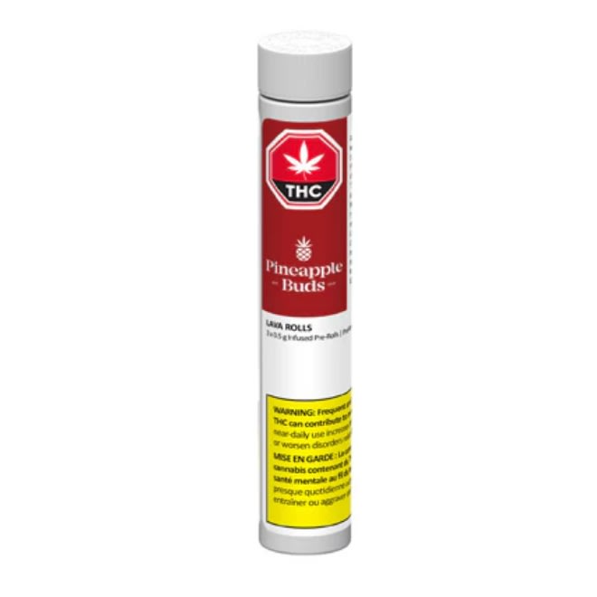 LAVA ROLLS INFUSED PRE-ROLLS | Pineapple Buds - 3 x 0.5g ...