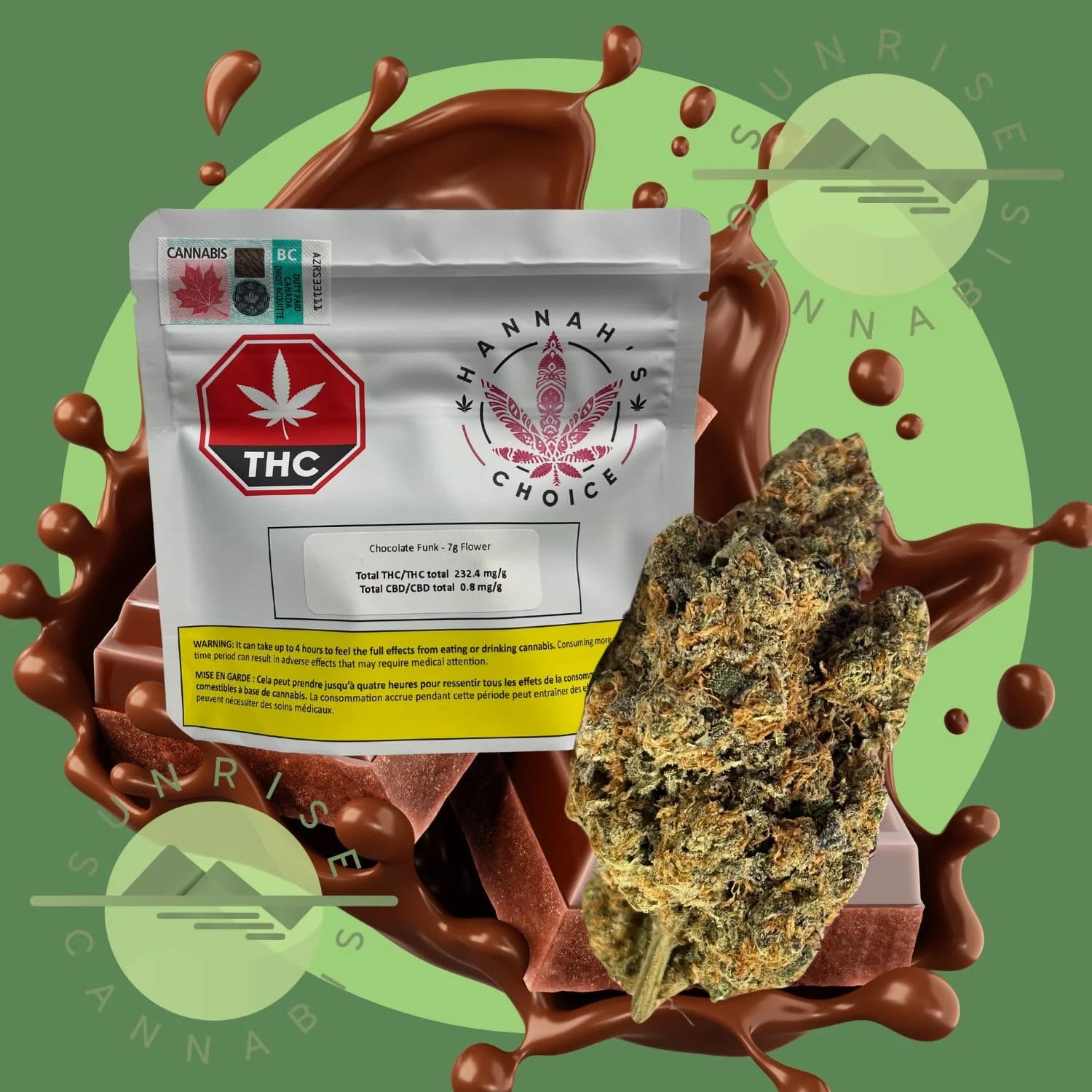 CHOCOLATE FUNK | Hannah's Choice 7g Flower | Elevate - Tr...